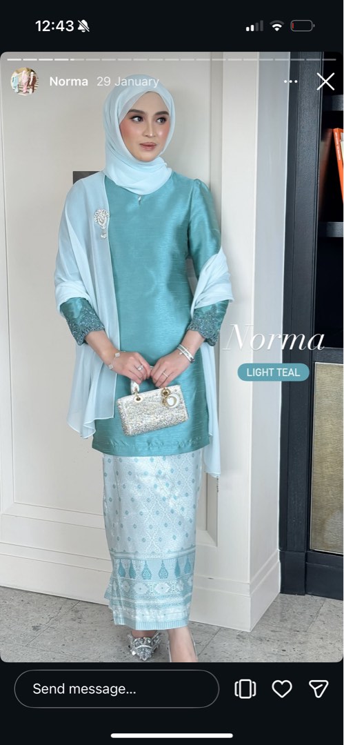 guzel.kl Norma Kurung Raya Collection 2026, Women's Fashion, Muslimah ...