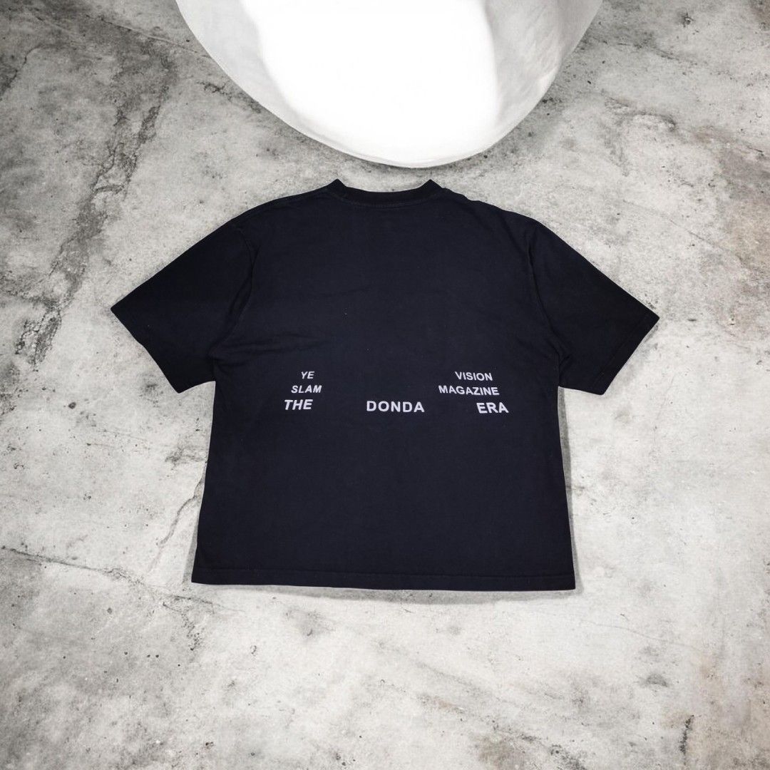 Kanye West Donda Slam Tee Yeezy reflective design, Men's Fashion, Tops ...