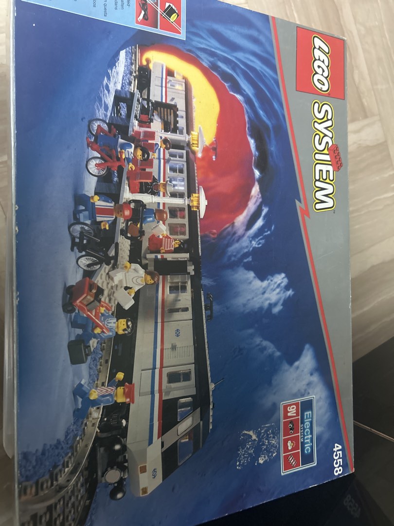 LEGO System 4558 Metroliner Electric Train Set, Hobbies & Toys, Toys ...