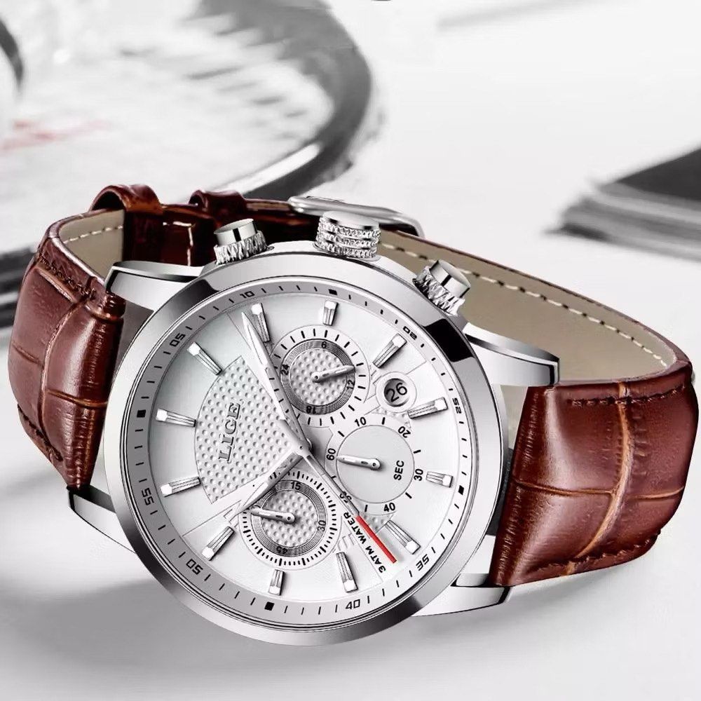 LIGE Chronograph Watch - Multiple Colors, Men's Fashion, Watches ...