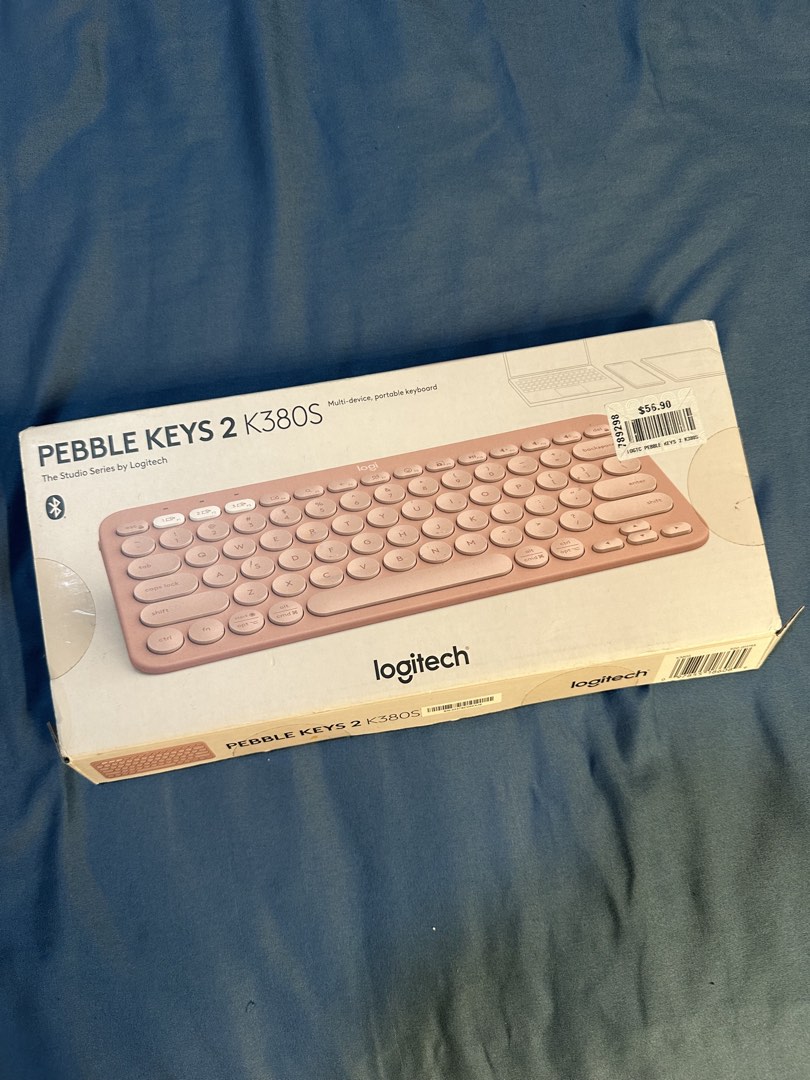 Logitech Pebble Keys 2 K380S - Rose, Computers & Tech, Parts ...