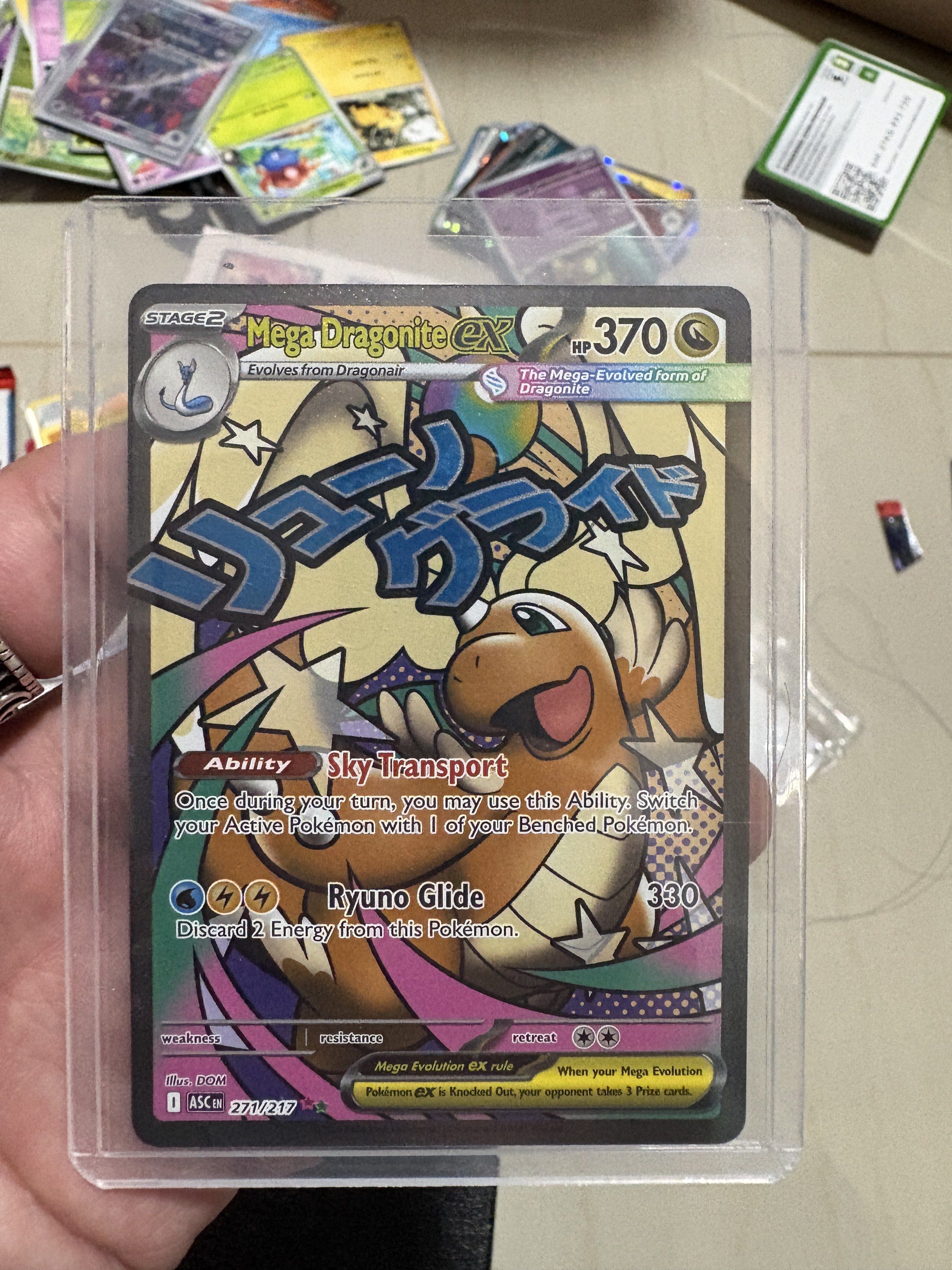 Mega Dragonite Ascended Heroes, Hobbies & Toys, Toys & Games on Carousell