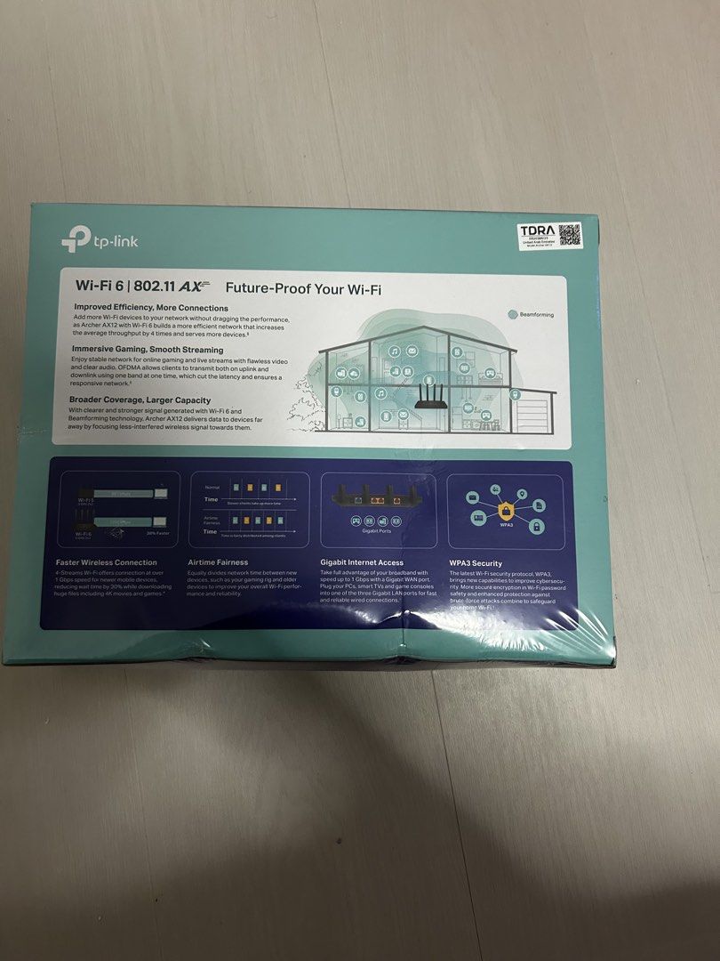 TP-Link AX1500 Next-Gen Wi-Fi 6 Router, Computers & Tech, Parts ...