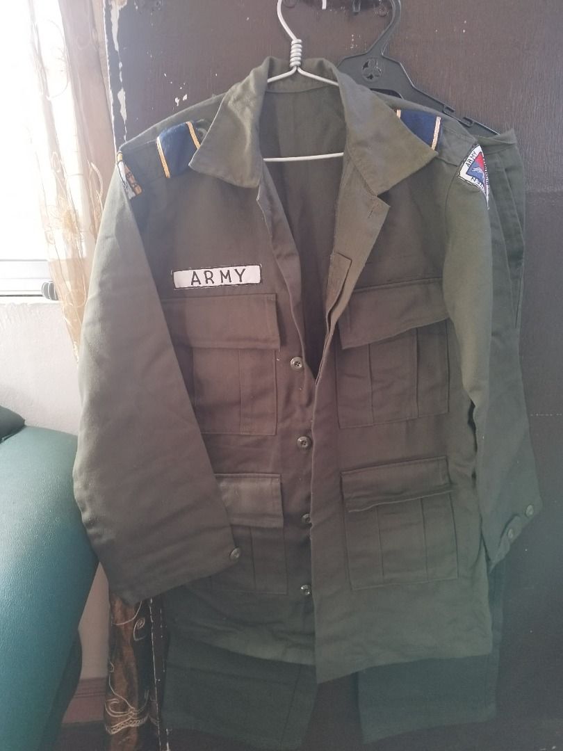 Army Uniform Set, Women's Fashion, Dresses & Sets, Sets or Coordinates ...