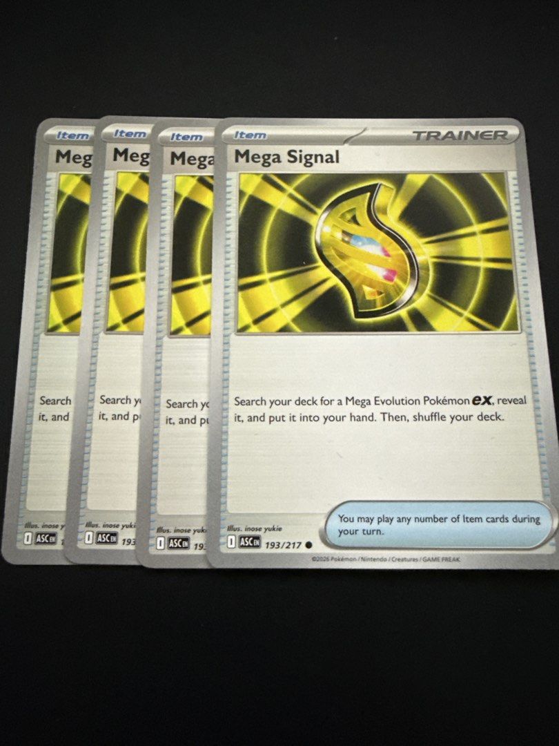Ascended Heroes / Mega Evolution - Mega Signal (Pokemon), Hobbies ...