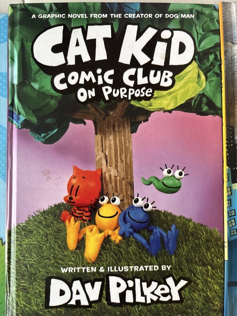 Cat Kid Comic Club Books by Dav Pilkey, Hobbies & Toys, Books ...