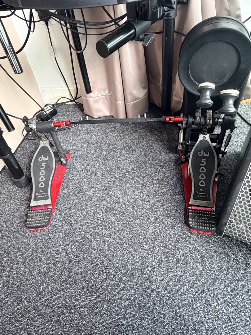 DW 5002 Accelerator Double Pedal, Hobbies & Toys, Music & Media, Music ...