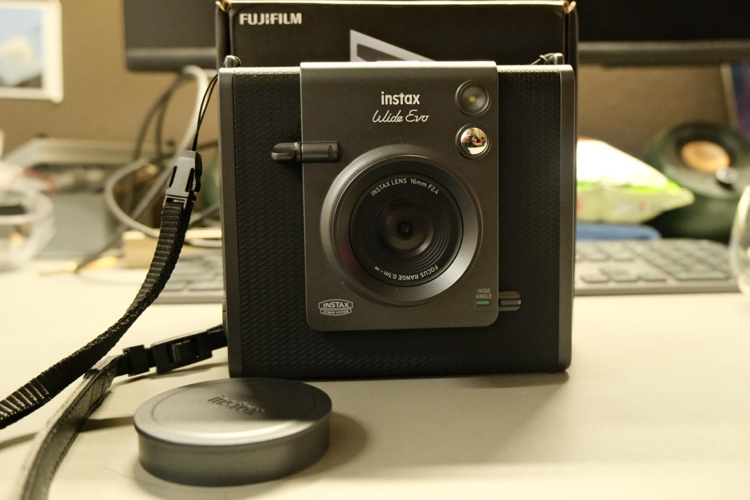 Fujifilm Instax Wide Evo Instant Camera, Photography, Cameras on Carousell