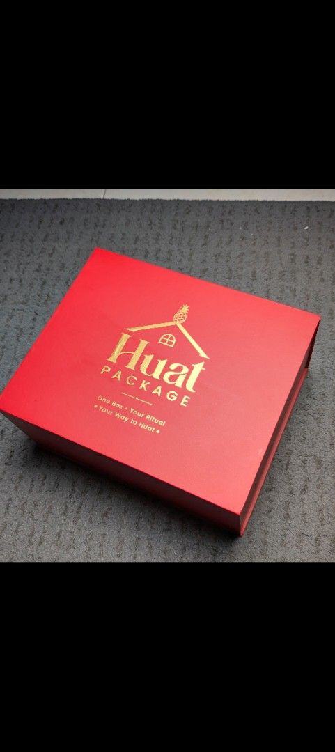 Huat Package Red Gift Box, Food & Drinks, Gift Baskets & Hampers on ...