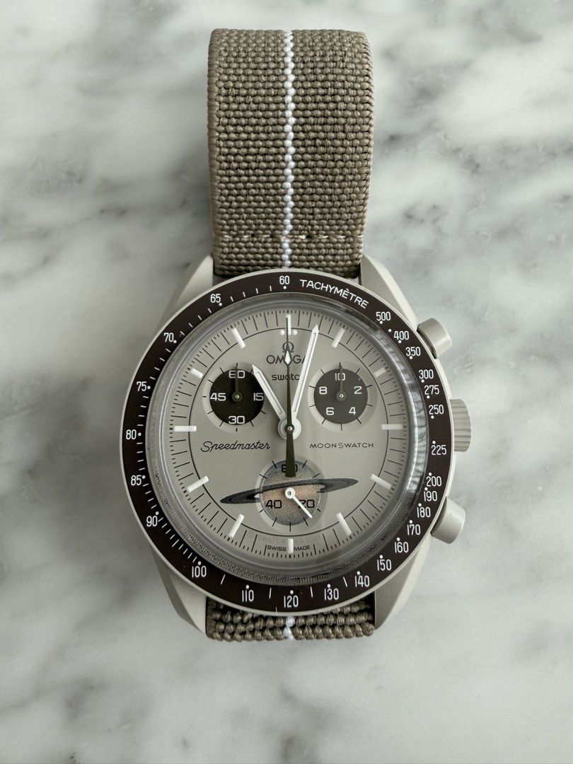 Omega x Swatch Speedmaster Moonswatch, Luxury, Watches on Carousell