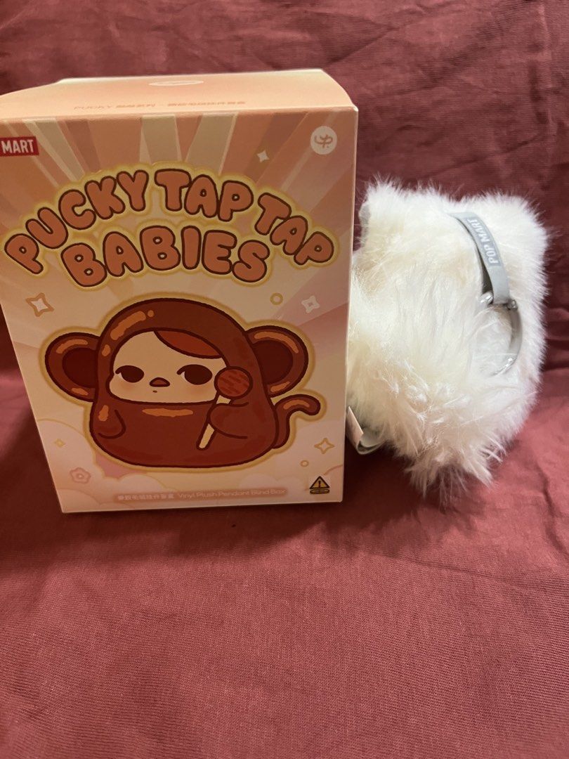 Pop Mart Pucky Tap Tap Babies Plush Figure, Hobbies & Toys, Toys ...