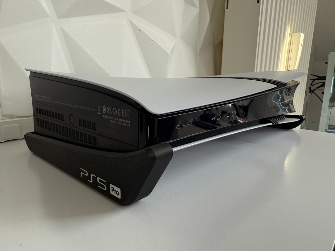 PS5 Pro Horizontal Stand | Low-Profile Stability Feet | Sleek Gaming ...