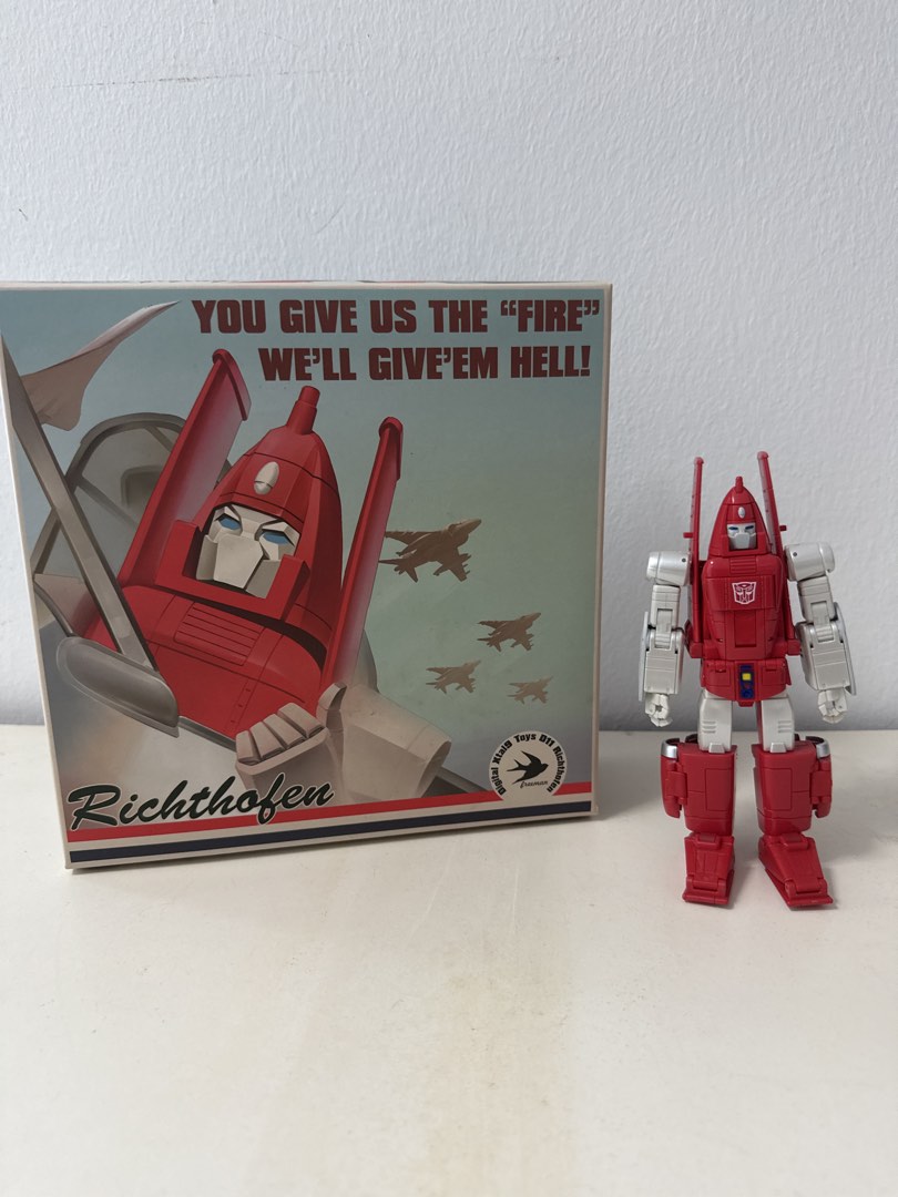 Transformers Powerglide Masterpiece - DX9 Richthofen, Hobbies & Toys ...