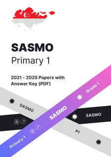 SASMO 2024 test paper with suggested answers (P1-P6), Hobbies & Toys ...