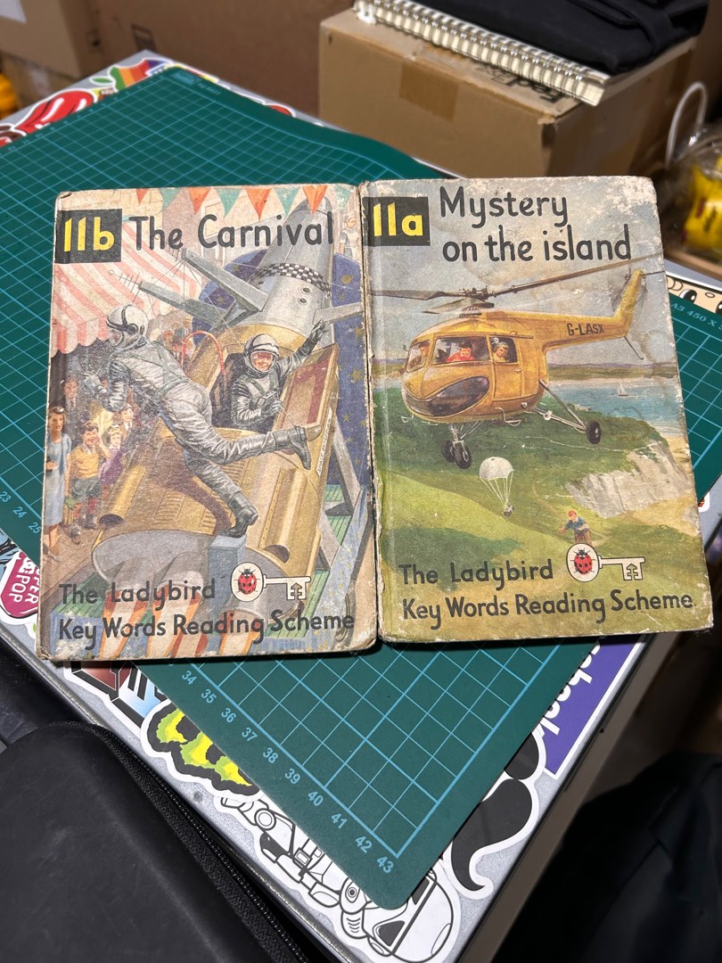 Vintage Ladybird Key Words Reading Scheme Books (11a & 11b), Hobbies ...