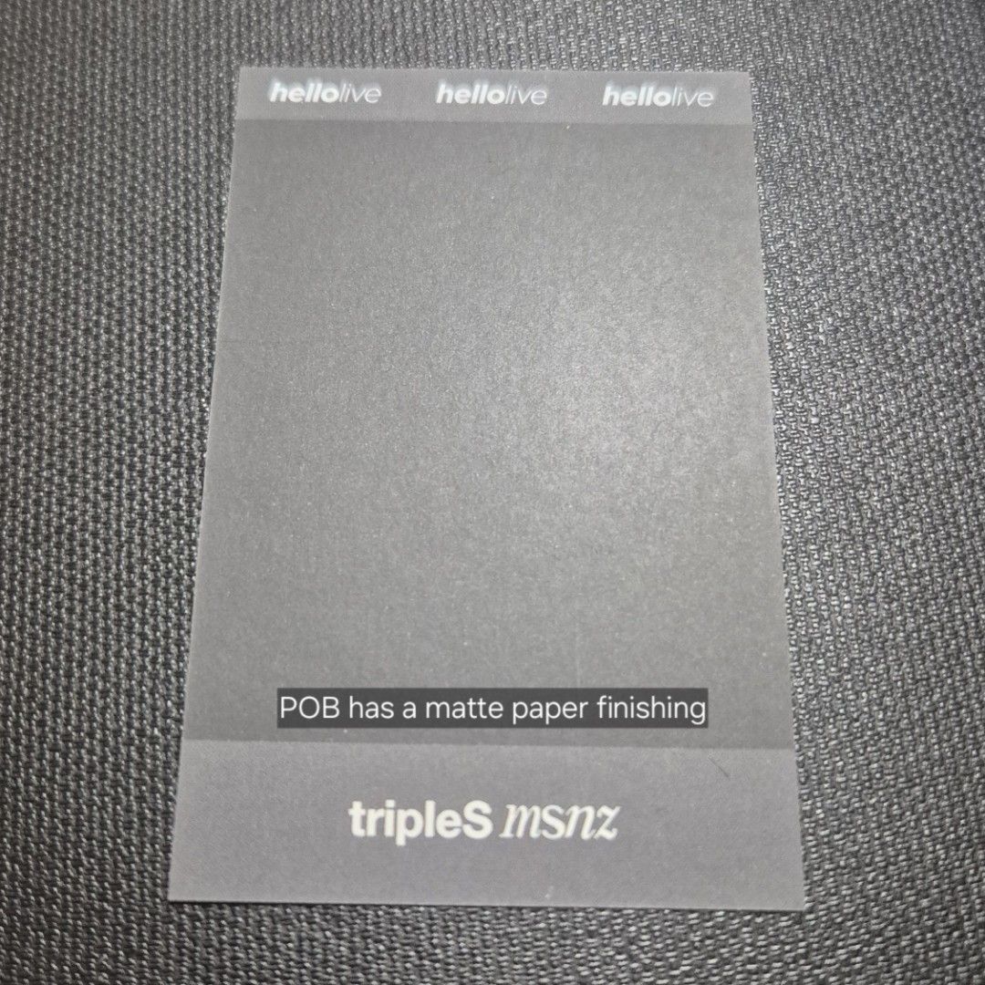 WTS tripleS msnz Beyond Beauty Hellolive 3.0 Video Call Teddy Bear POB ...