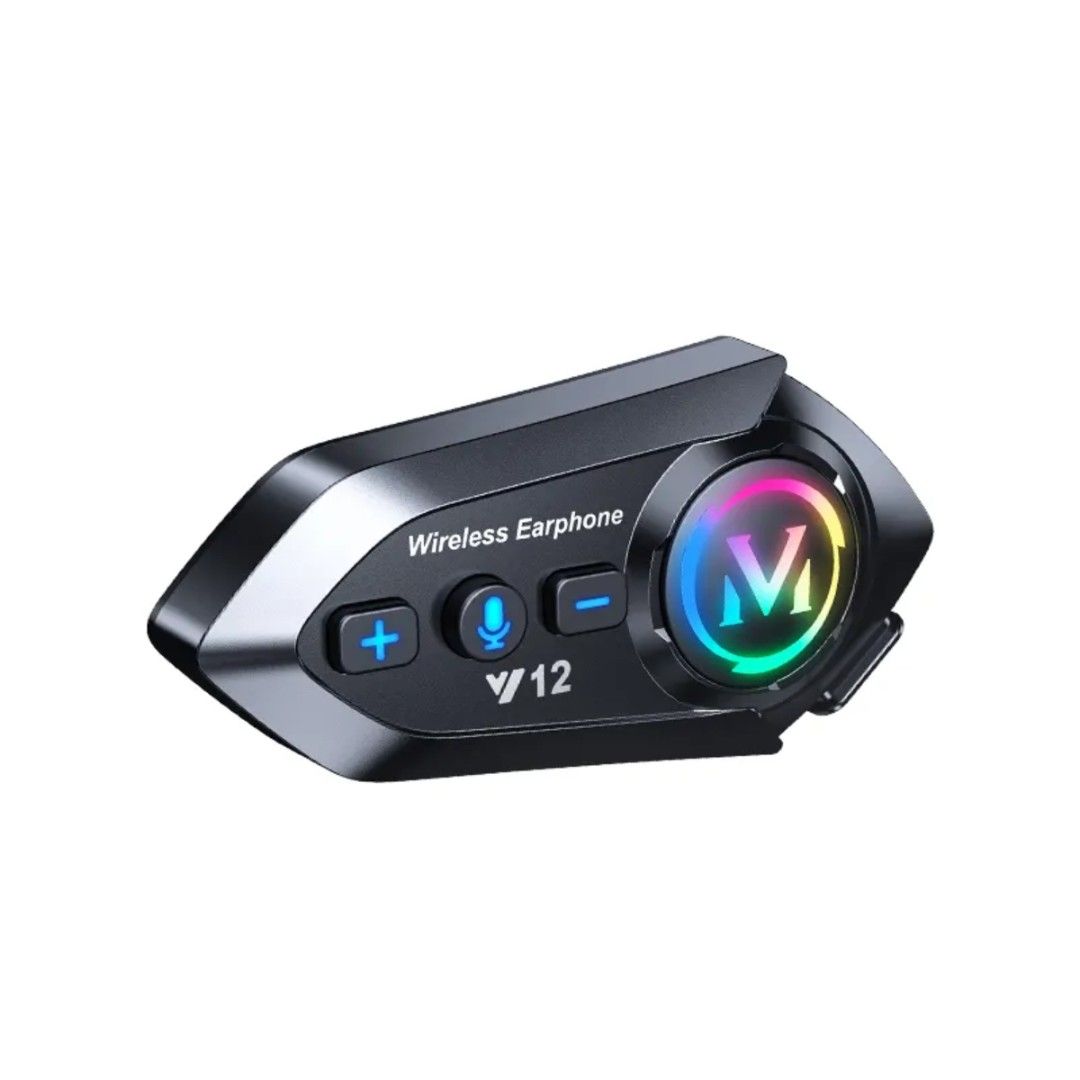 Y12 Hard Microphone Helmet Intercom, Motorcycles, Motorcycle ...