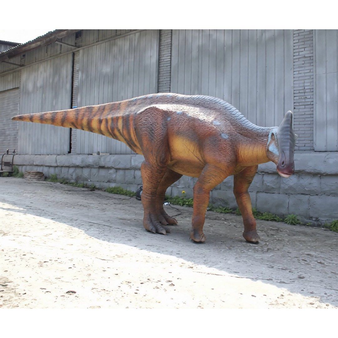 19.6ft 6m Animatronic Hadrosaurus Dinosaur Robotic Extinct Prehistoric ...