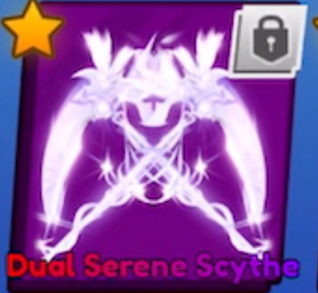 Dual serene scythe (blade ball), Video Gaming, Video Games, Others on ...
