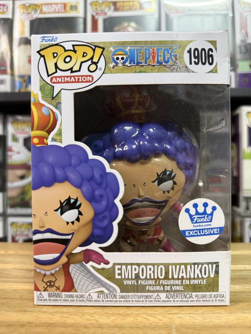 Funko Shop Exclusive One Piece Emperior Ivankov Funko Pop, Hobbies ...