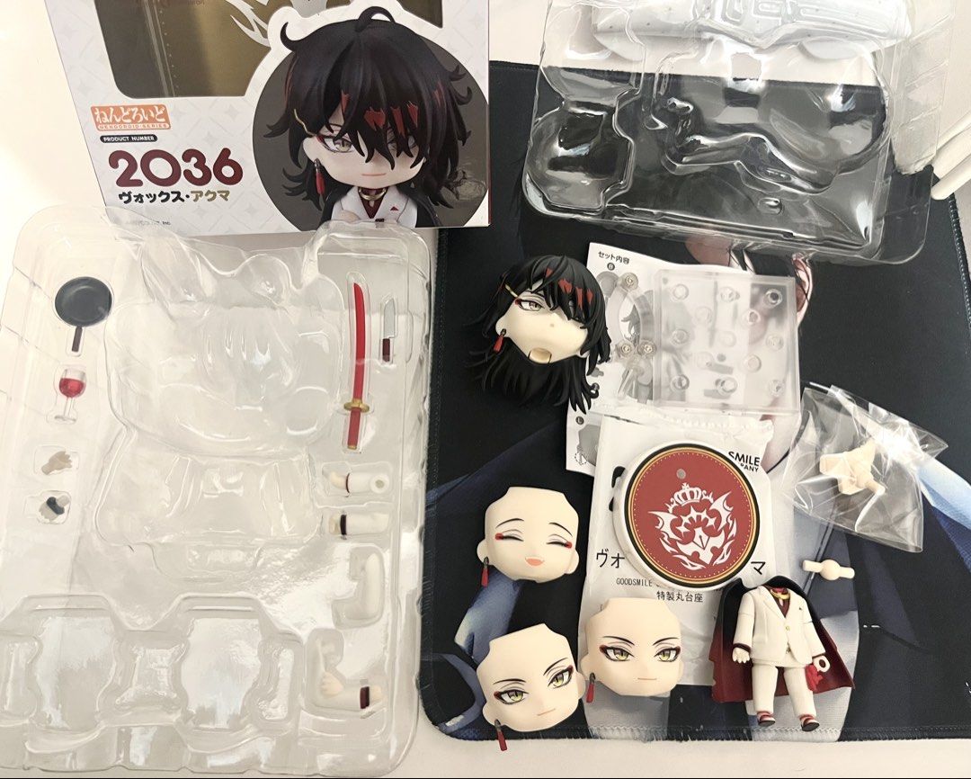 Good Smile Company Nendoroid 2036 Vox Akuma Figure, 興趣及遊戲, 玩具 & 遊戲類 ...