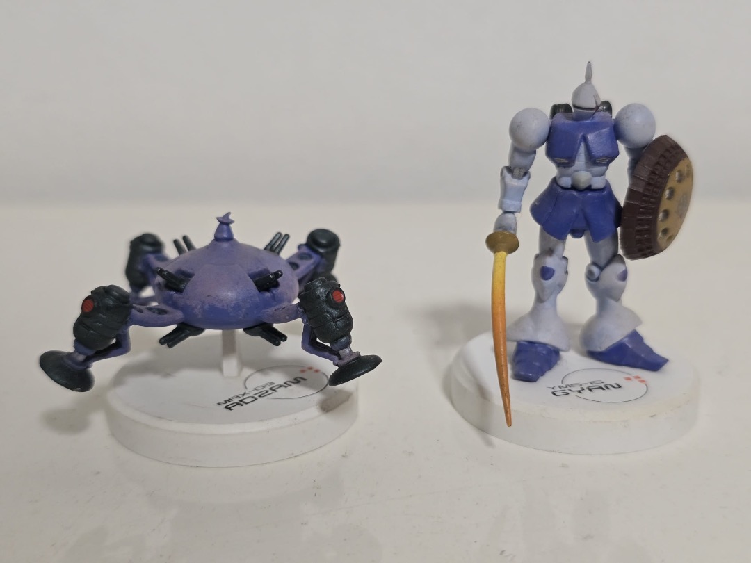Gundam MAX-03 ADZAM 1.5" Mini Figure & GUNDAM MFS PLUS 10 YMS-15 GYAN ...