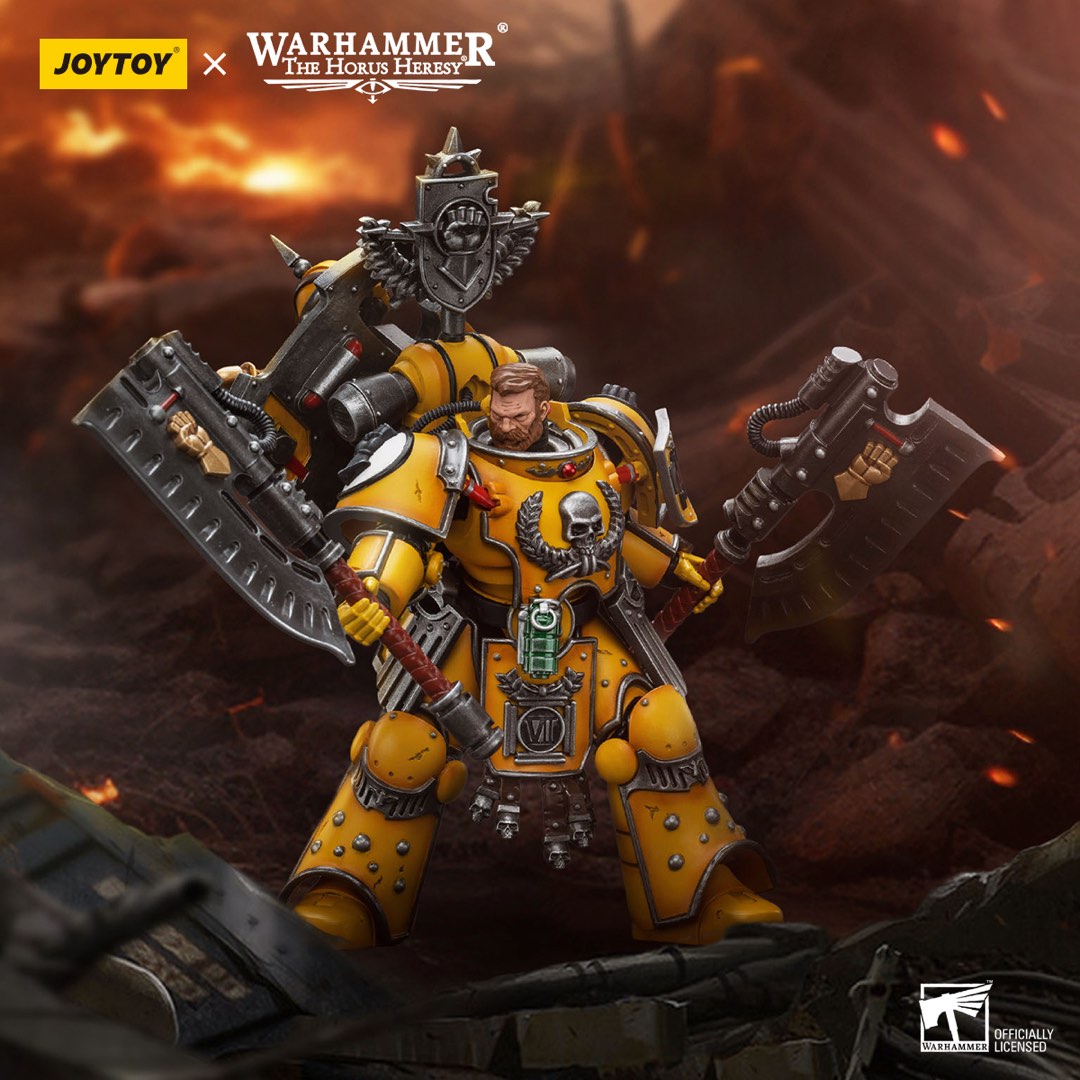 JoyToy Warhammer 40K Horusy Heresy Fafnir Rann Imperial Fists, Hobbies ...