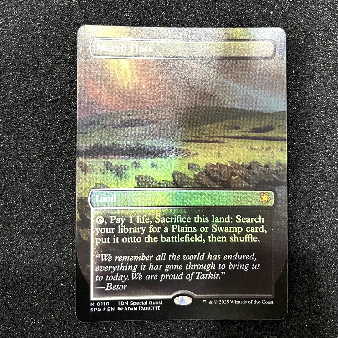 Marsh Flats Foil SPG English Mtg Card, Hobbies & Toys, Toys & Games on ...