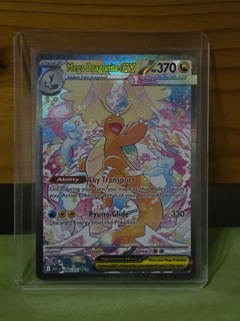 Mega Dragonite EX Ascended Heroes SIR, Hobbies & Toys, Toys & Games on ...