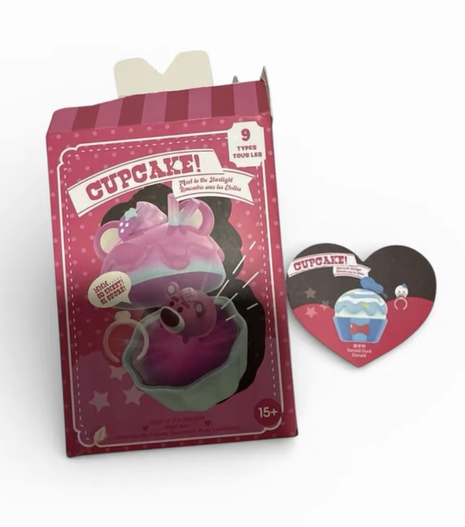 miniso disney donald duck cupcake , Hobbies & Toys, Memorabilia ...