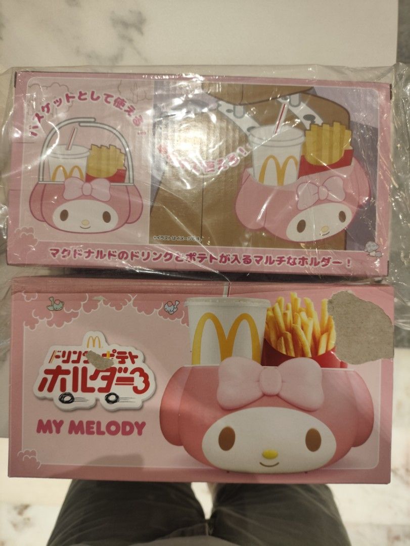 My Melody McDonald's Drink and Fries Holder, Hobbies & Toys, Toys ...