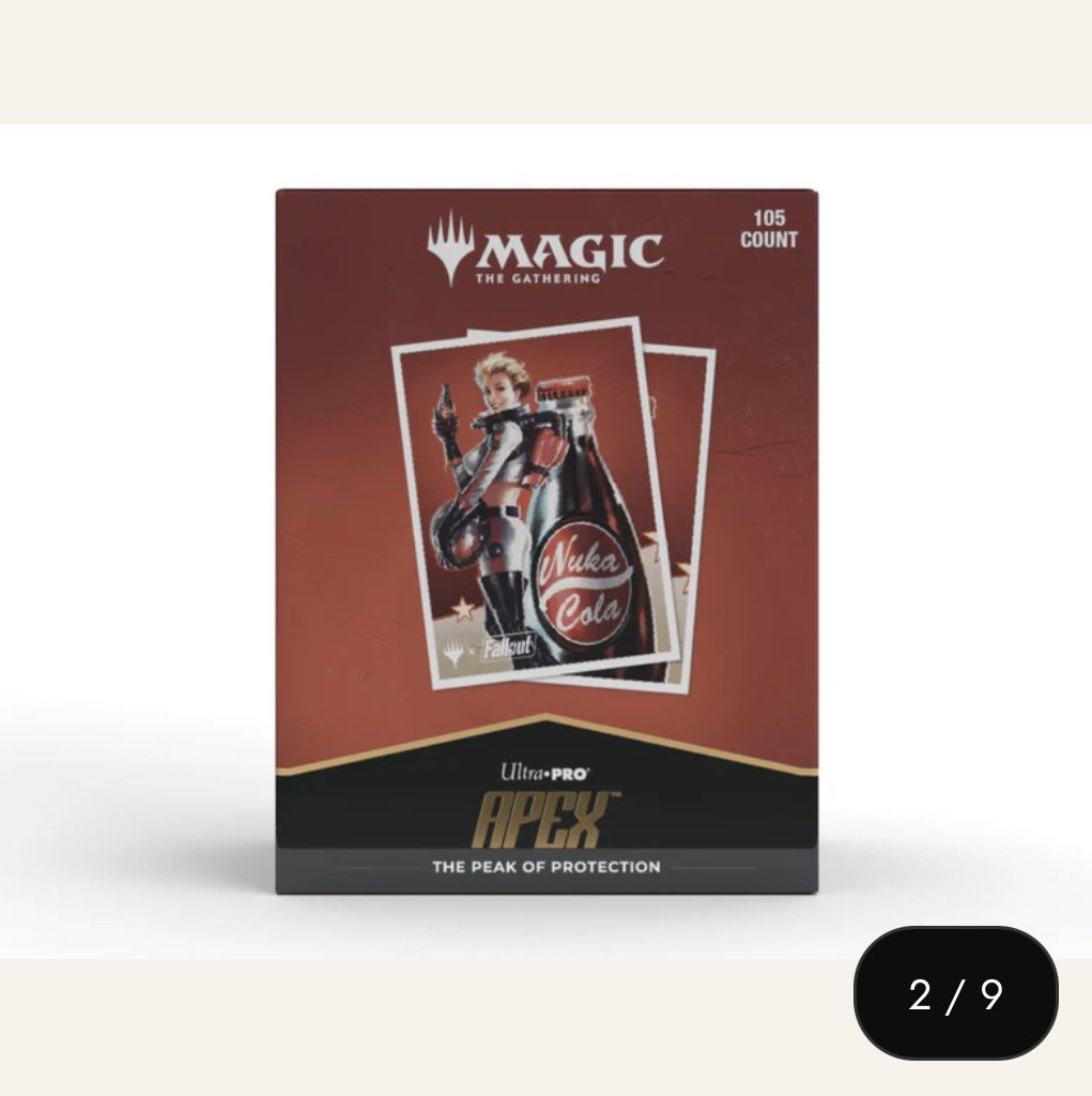 Nuka Cola Ultra Pro Magic x Fallout Card Sleeves, Hobbies & Toys, Toys ...