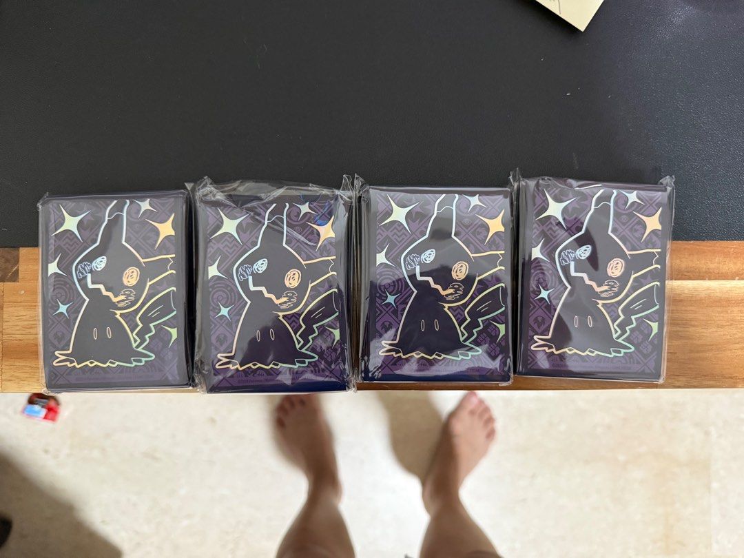 Paldean dates ETB mimikyu sleeve, Hobbies & Toys, Toys & Games on Carousell
