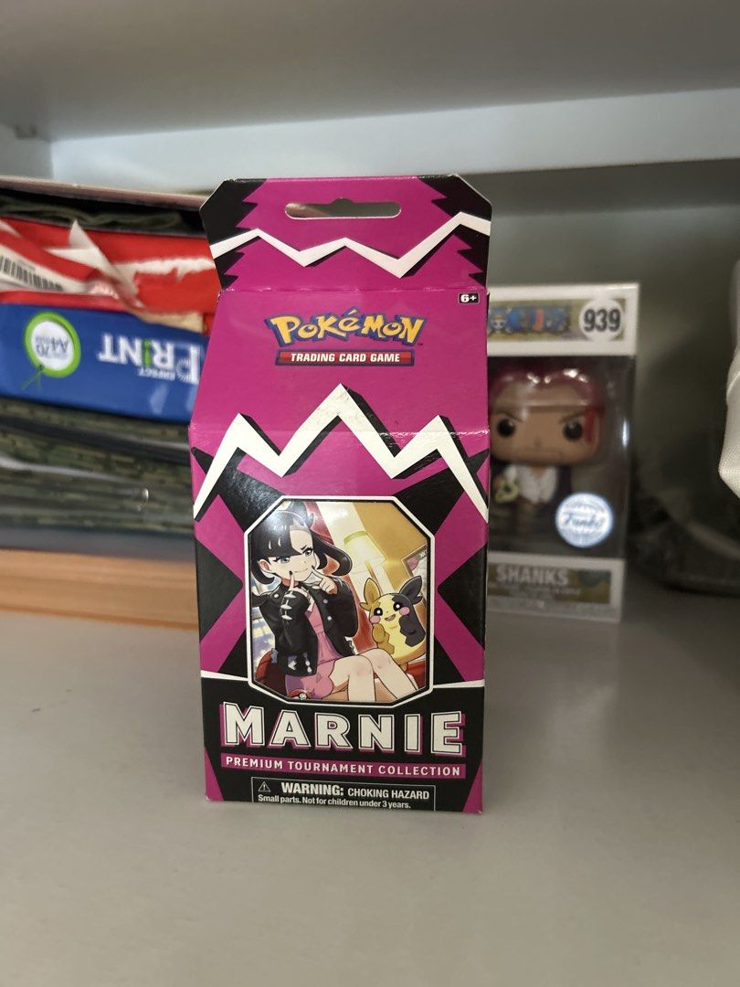 Pokemon TCG: Marnie Premium Tournament Collection Milk Carton, Hobbies ...