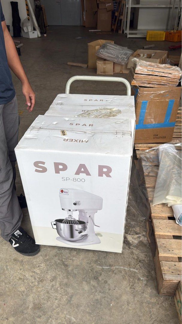SPAR SP-800 Commercial Mixer (White Colour), TV & Home Appliances ...