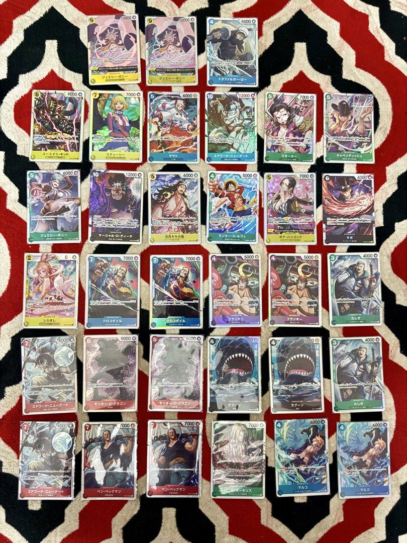 SR One Piece Card Game Cards Bundle!, Hobbies & Toys, Toys & Games on ...