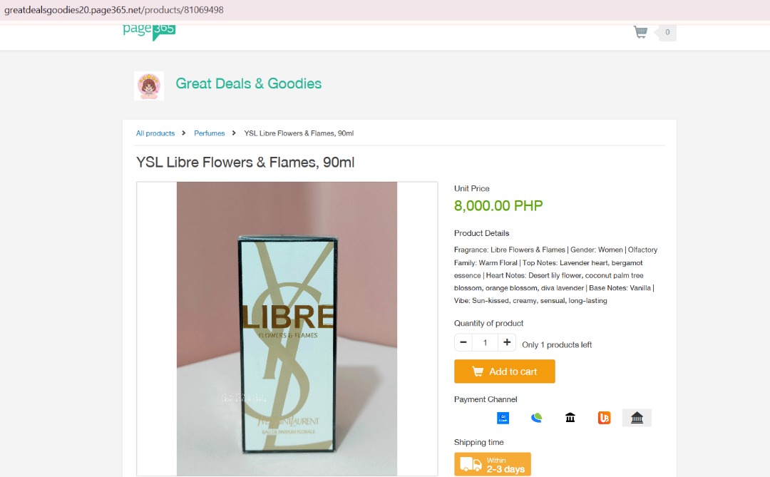YSL Libre Flowers & Flames, 90ml, Beauty & Personal Care, Fragrance ...