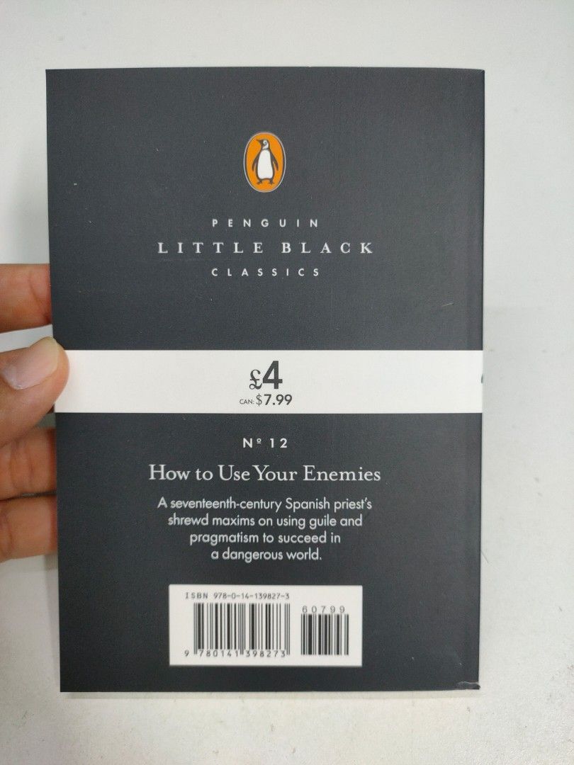 [100% Original] How to Use Your Enemies by Baltasar Gracian (Nonfiction ...