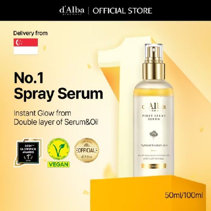 d'Alba First Spray Serum, Beauty & Personal Care, Face, Face Care ...