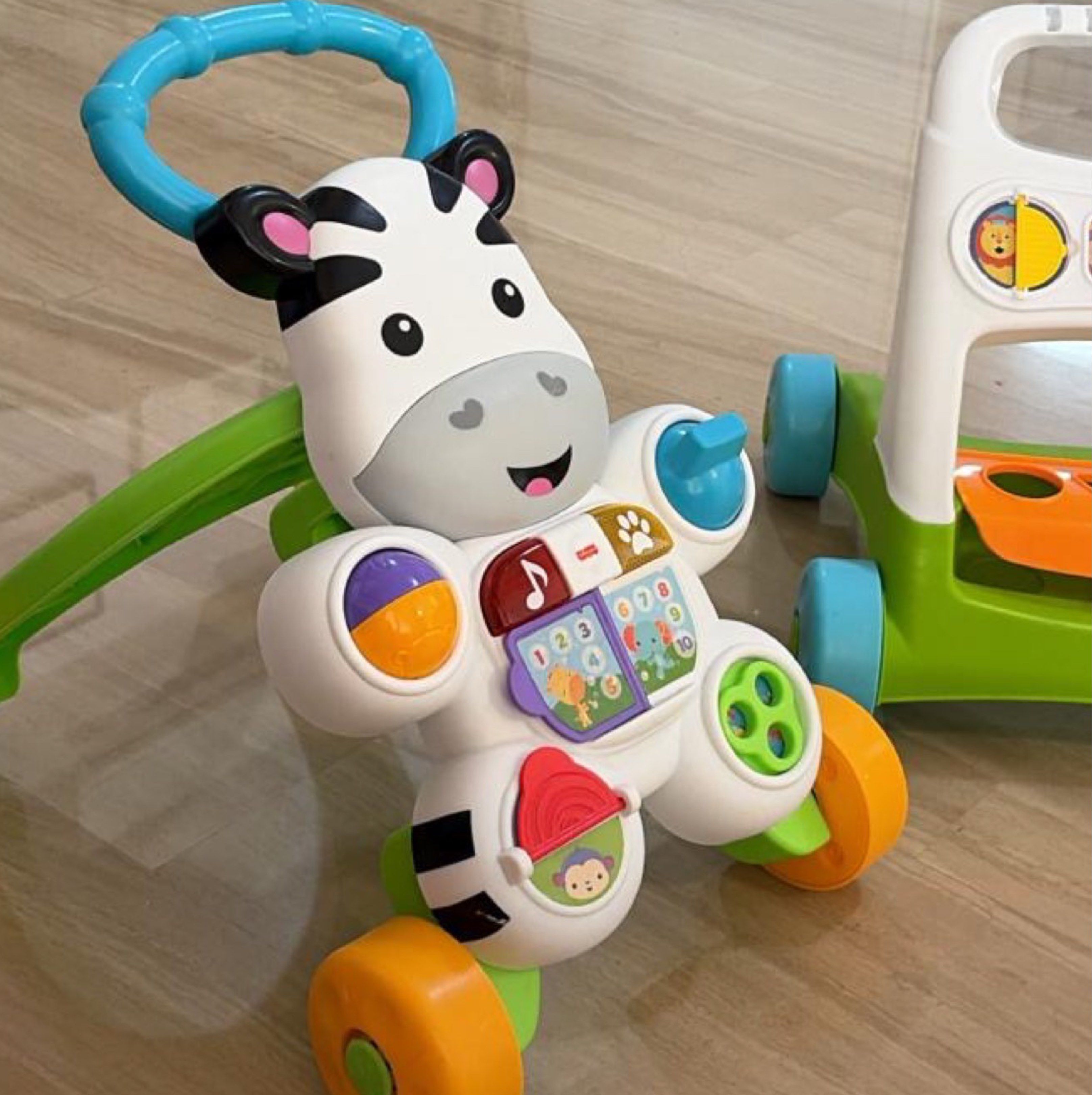 Fisher-Price Zebra Baby Walker, Babies & Kids, Infant Playtime on Carousell