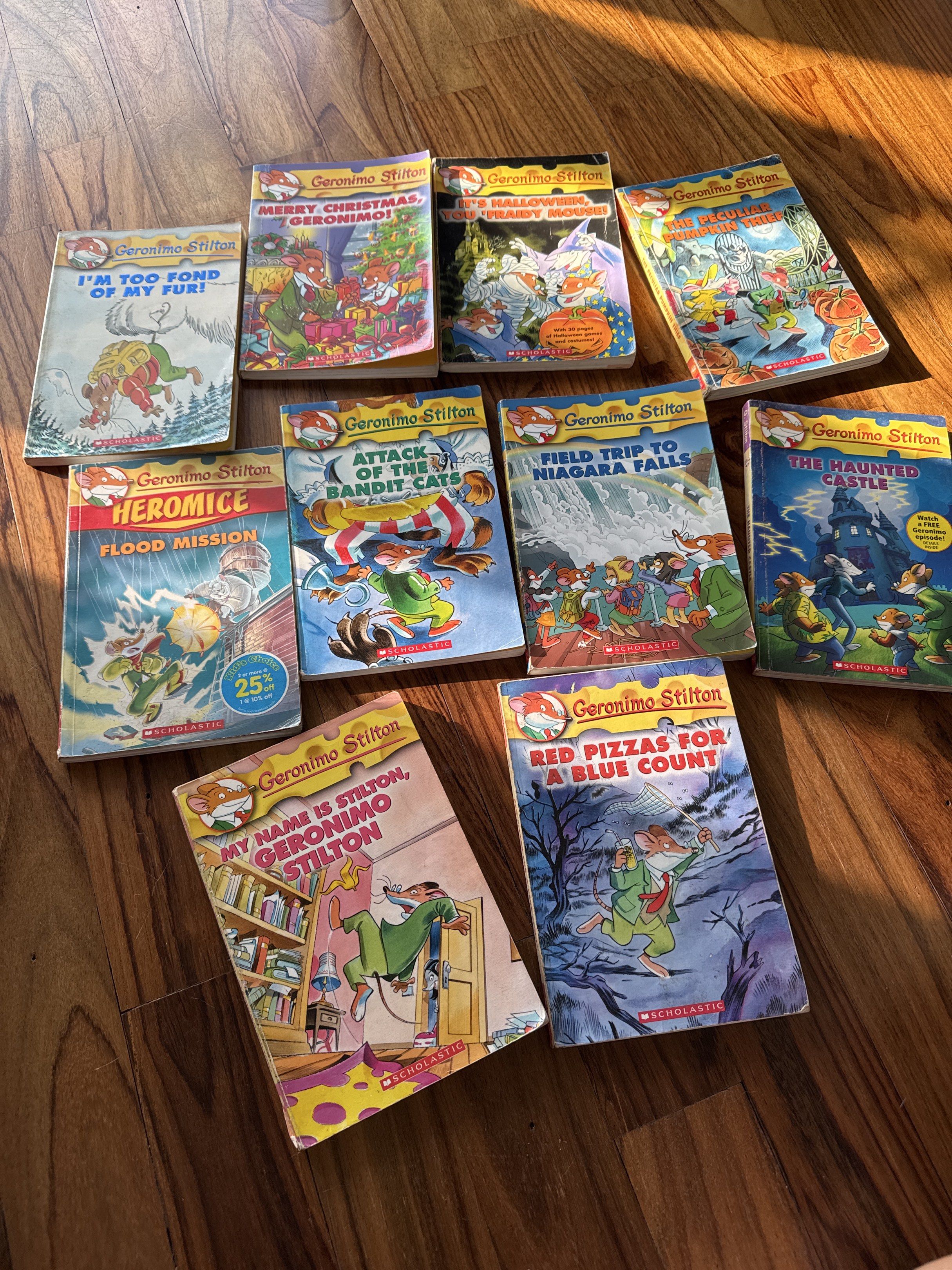 Geronimo Stilton Book Collection, Hobbies & Toys, Books & Magazines ...