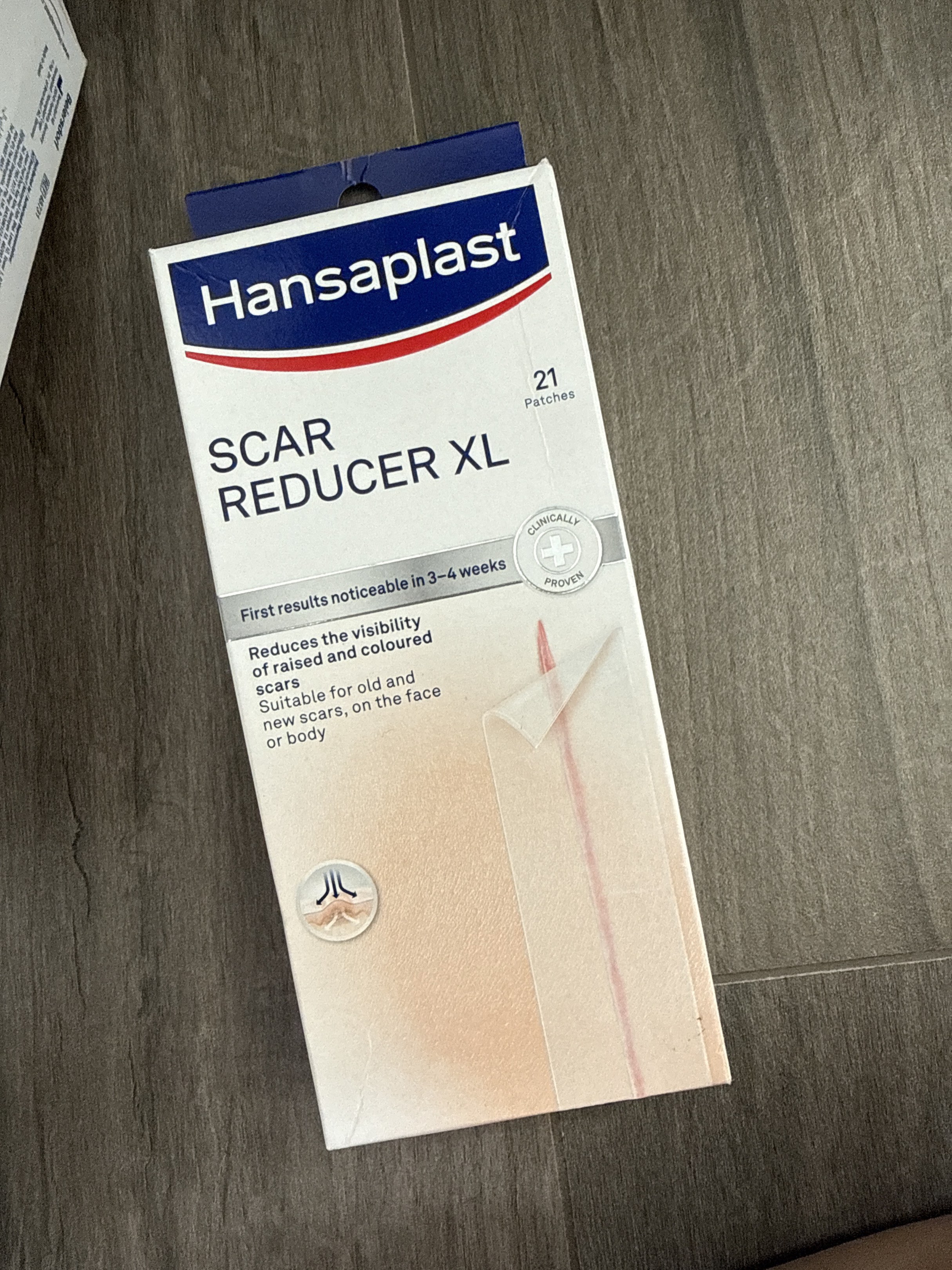 Hansaplast Scar Reducer XL Patches, Health & Nutrition, Medical ...
