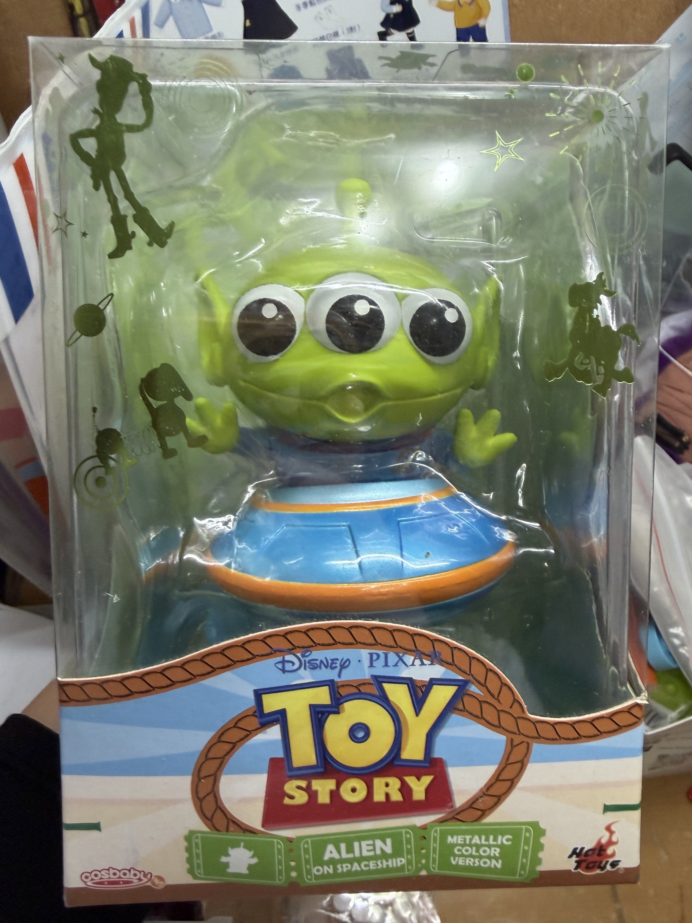 Hot Toys Toy Story Alien Translucent Version 反斗奇兵玩具總動員三眼仔半透明版 COSBABY迷你 ...