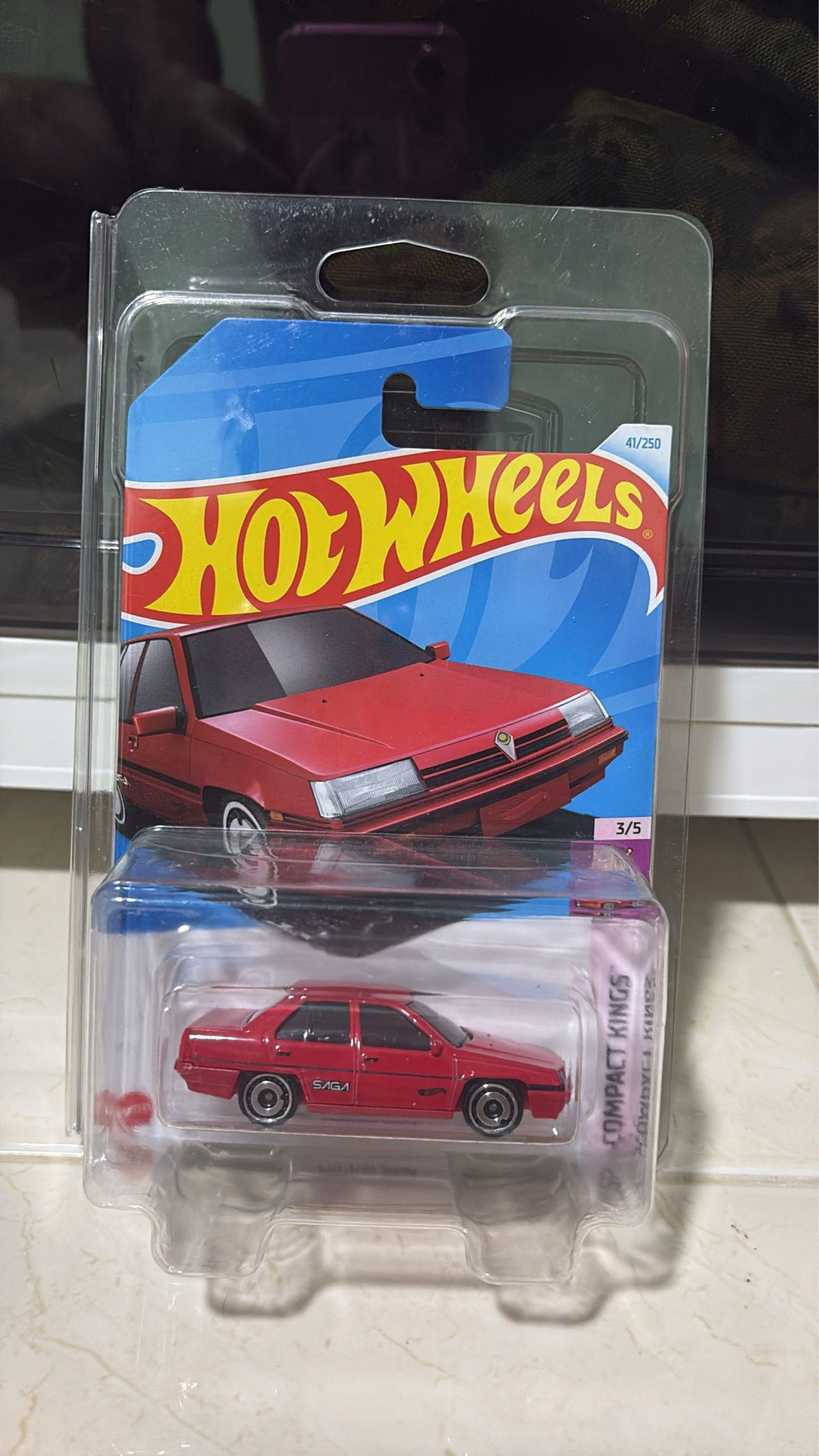 Hot Wheels Compact Kings Proton Saga, Hobbies & Toys, Toys & Games on ...
