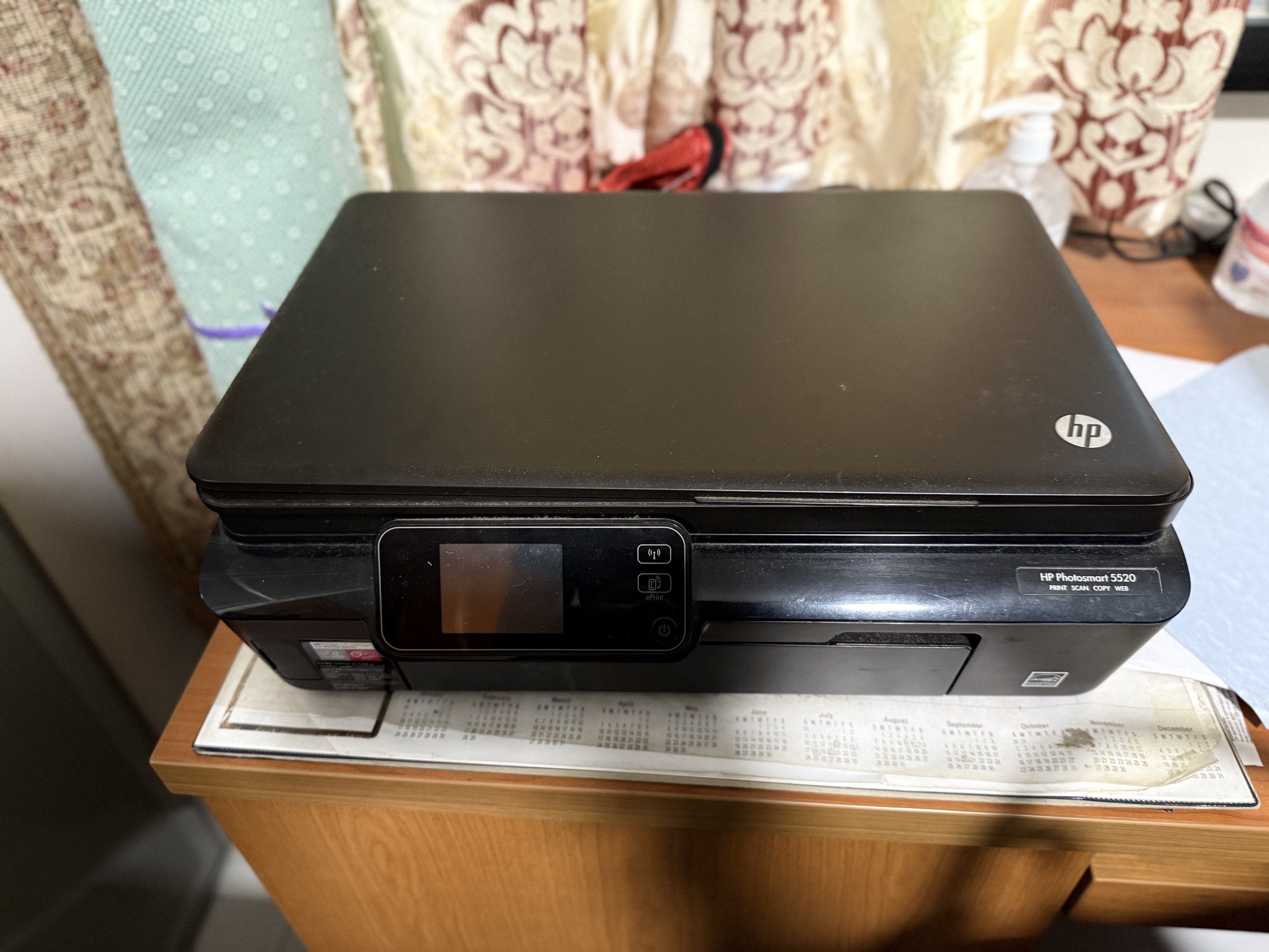 HP Photosmart 5520 All-in-One Printer, Computers & Tech, Printers ...