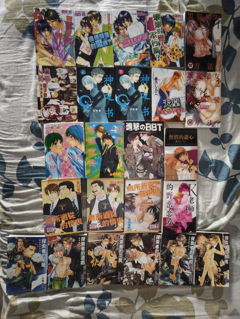 Japanese BL Manga Comic Books‖ Chinese version(for all 24 books ...