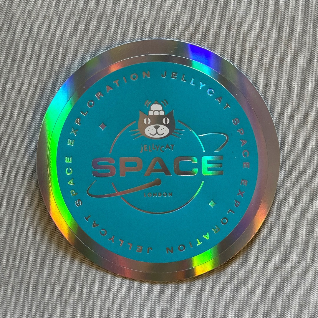 Jellycat Space Exploration Holographic Sticker (Seoul Exclusive ...