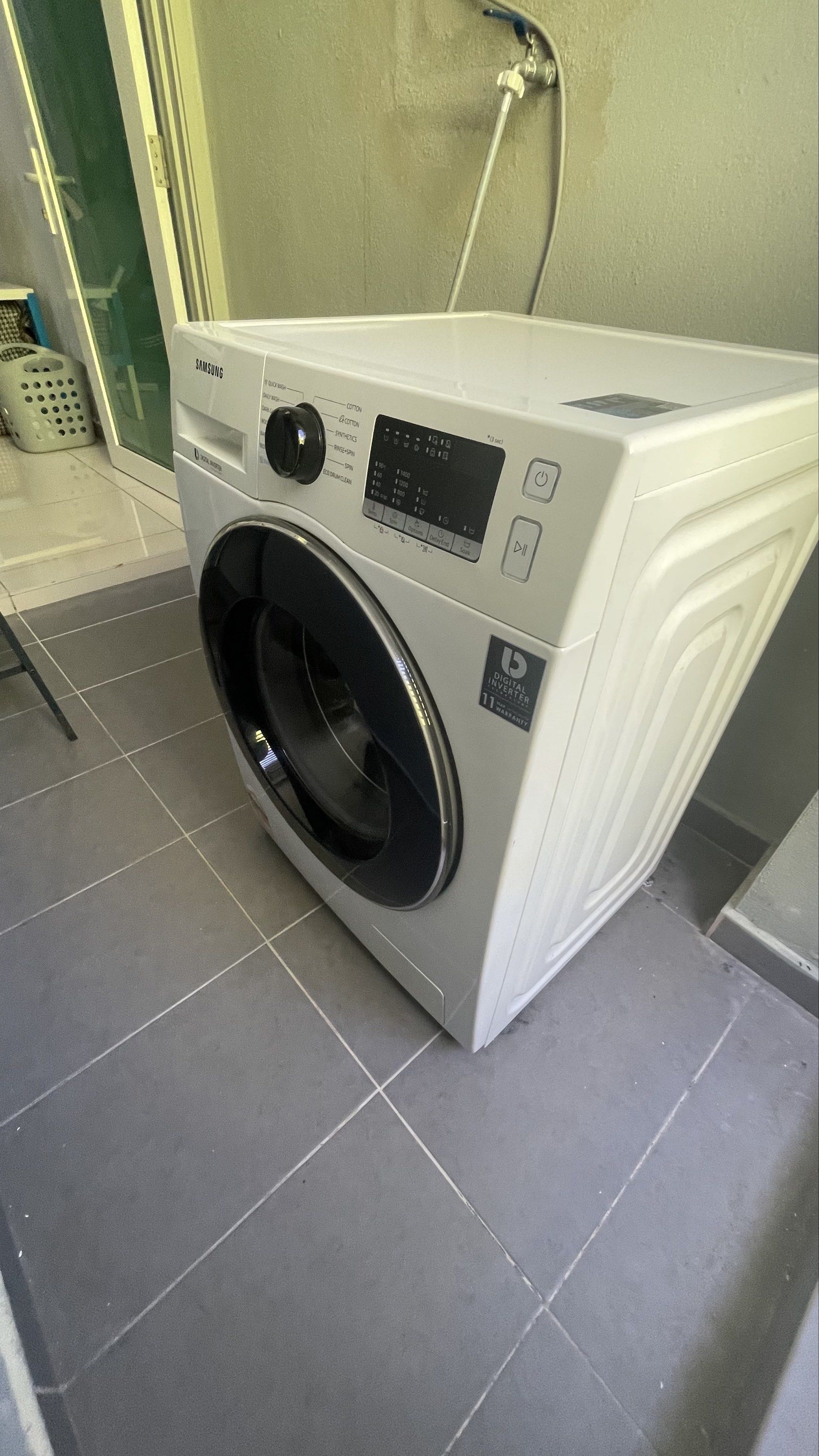 Mesin Basuh - Samsung 8.5kg Front Load Inverter Washer, TV & Home ...