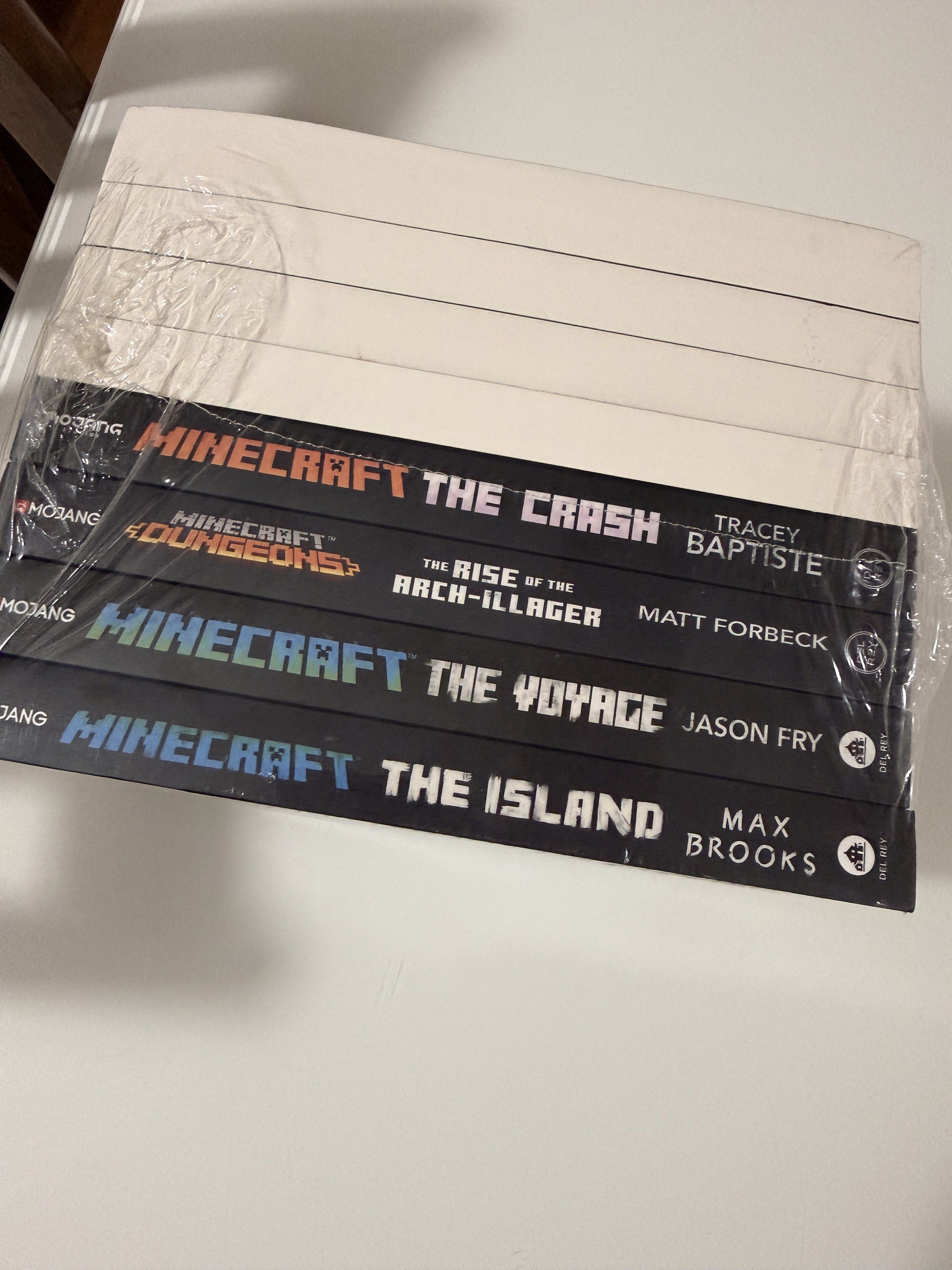 Minecraft Book Collection - 8 books, Hobbies & Toys, Books & Magazines ...