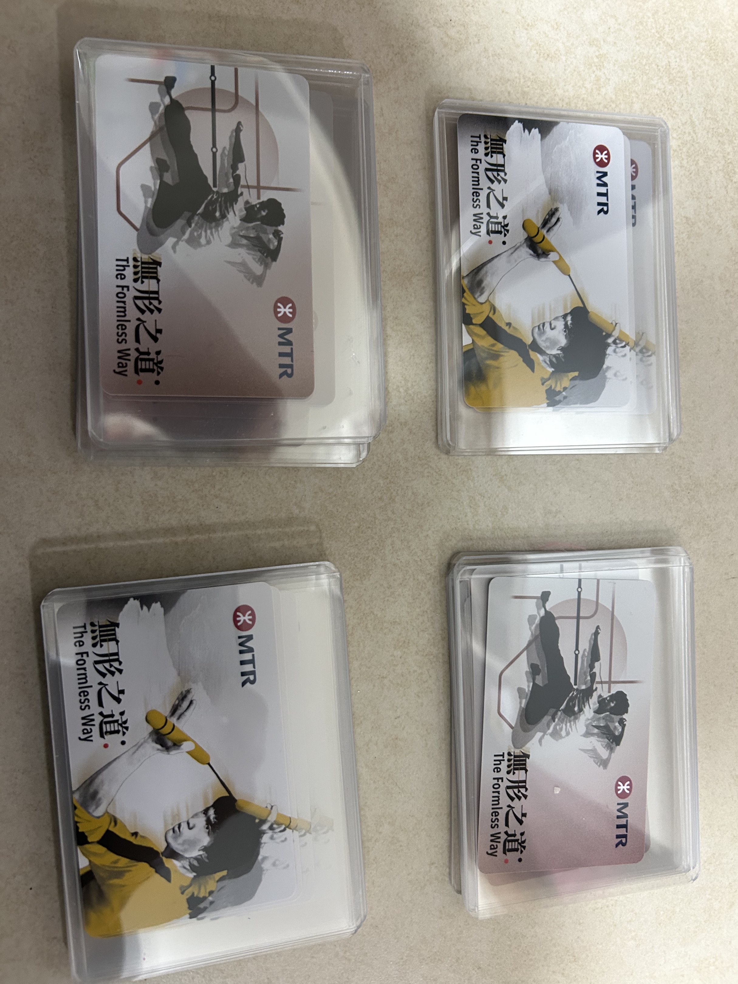 MTR Bruce Lee Commemorative Card Set 李小龍MTR紀念票, 興趣及遊戲, 玩具 & 遊戲類 - Carousell
